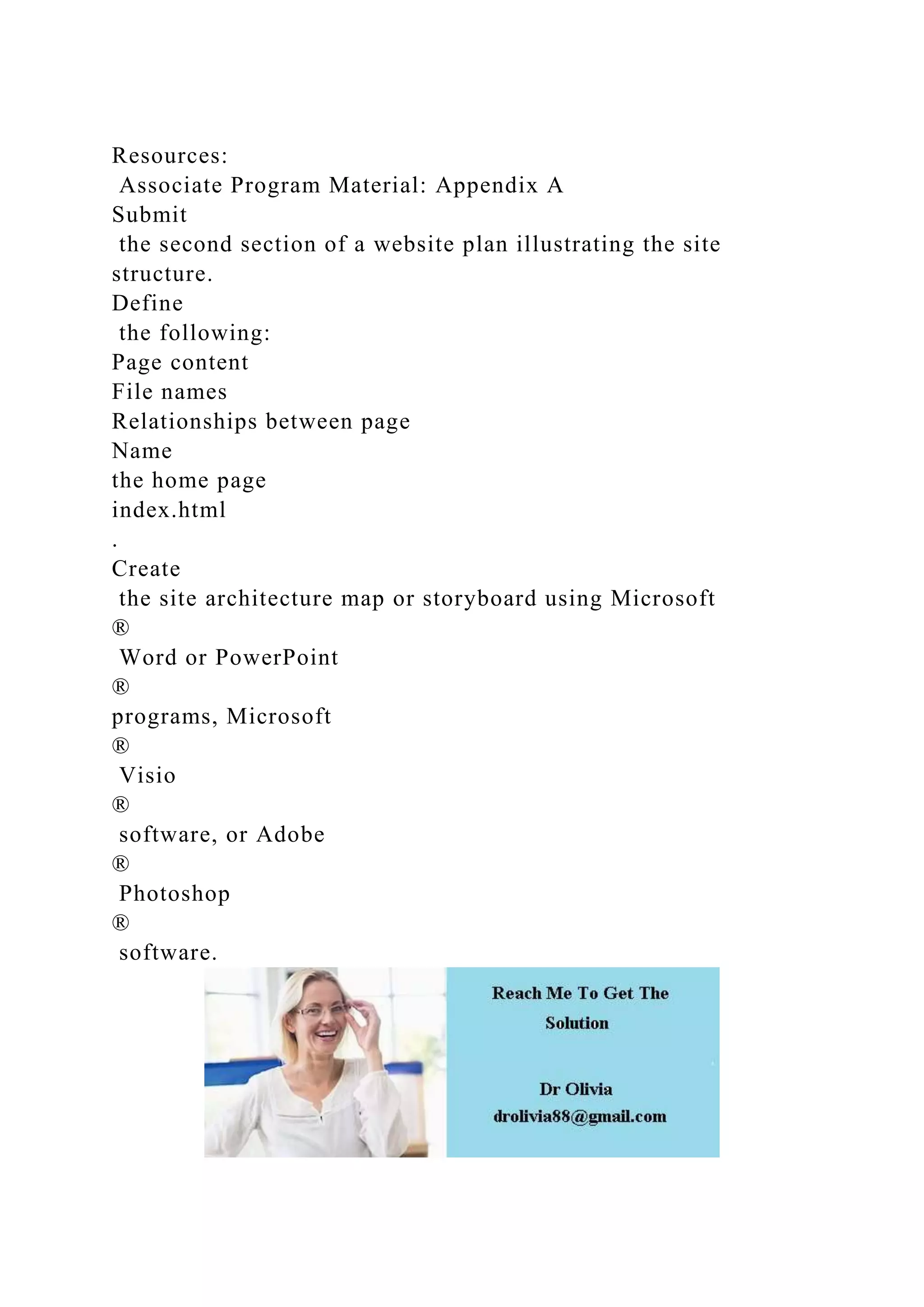 Resources Associate Program Material Appendix ASubmit the se.docx