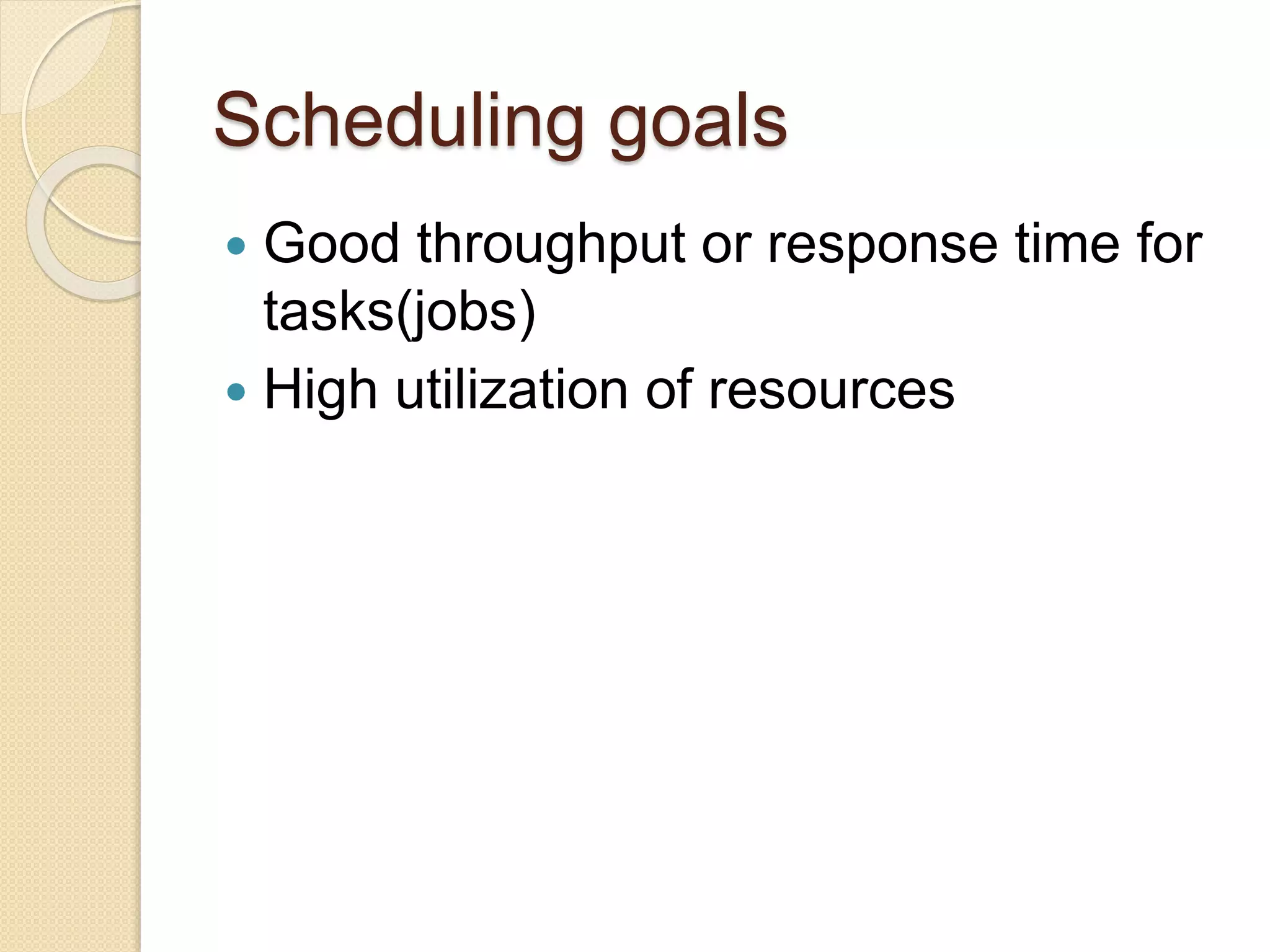 Resource scheduling | PPTX