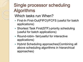 Resource scheduling | PPTX