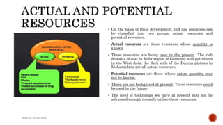 Resources class8 | PDF