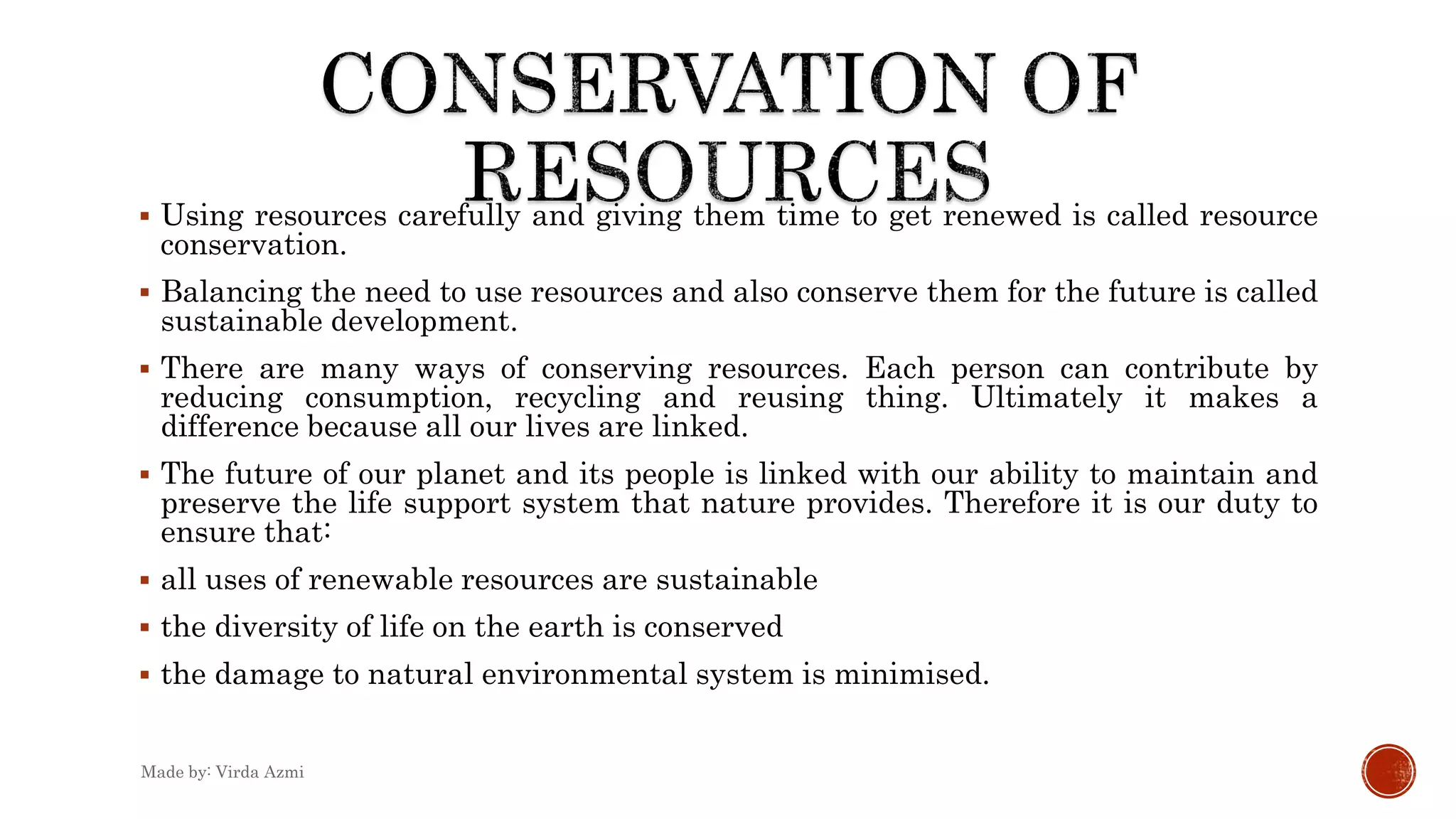 Resources,class 8 | PPTX