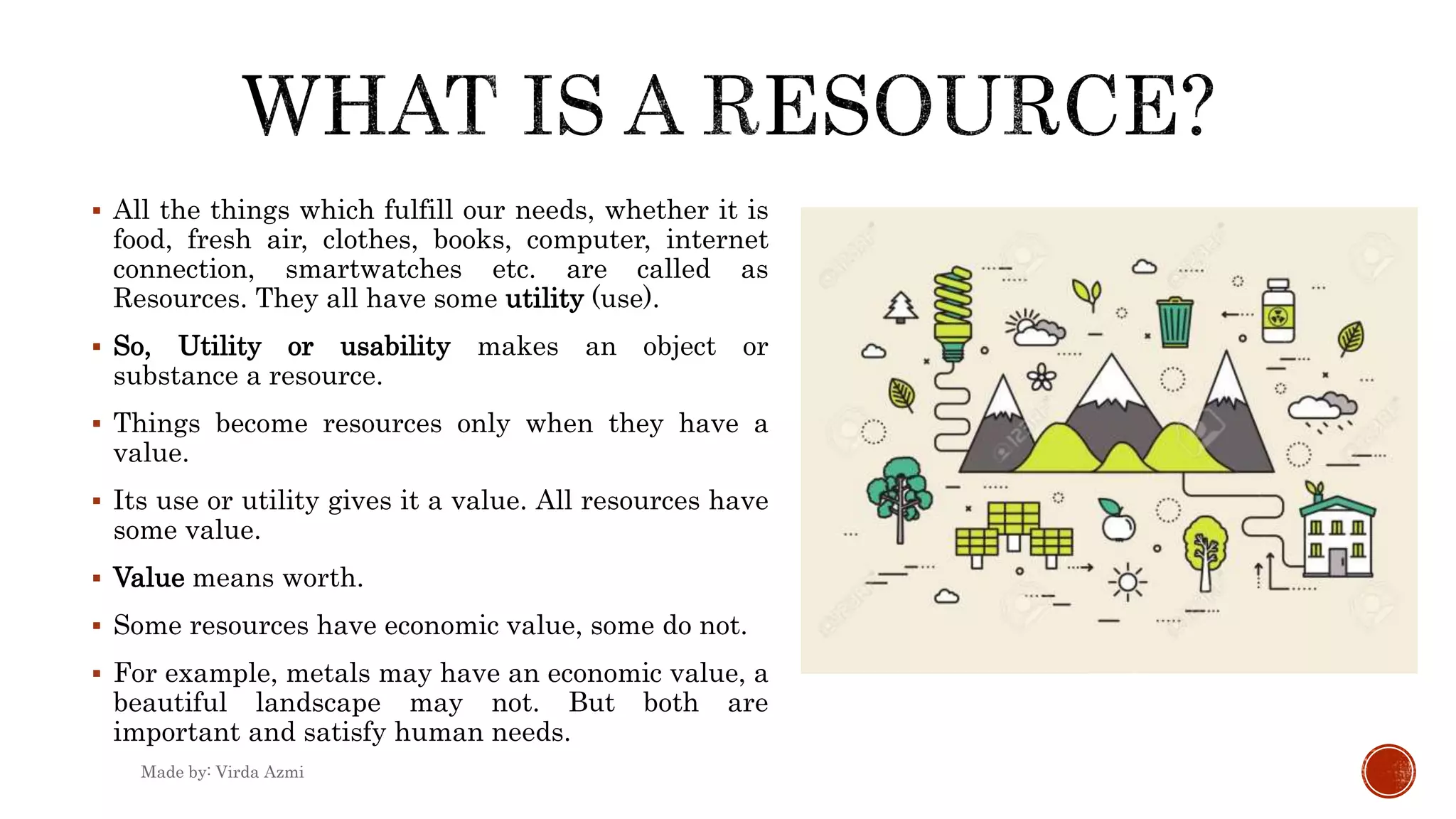 Resources,class 8 | PPTX
