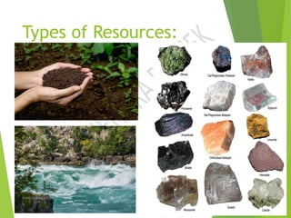 Resources class 8 | PDF