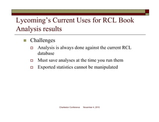 Resources for college libraries what do the numbers mean | PDF