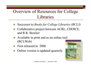 Resources for college libraries what do the numbers mean | PDF