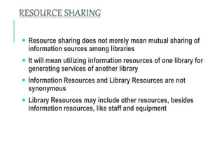 Resource sharing | PPT