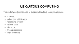 Resource sharing in ubiquitous environment | PPT