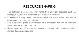 Resource sharing in ubiquitous environment | PPT