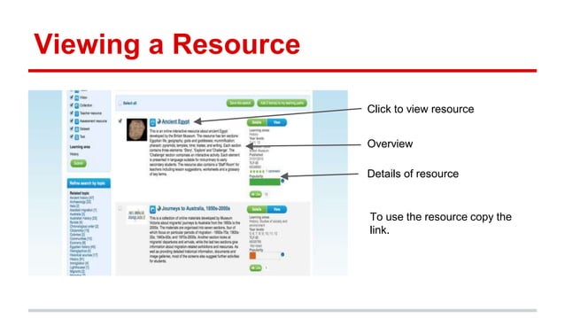 Resources in Scootle | PPTX