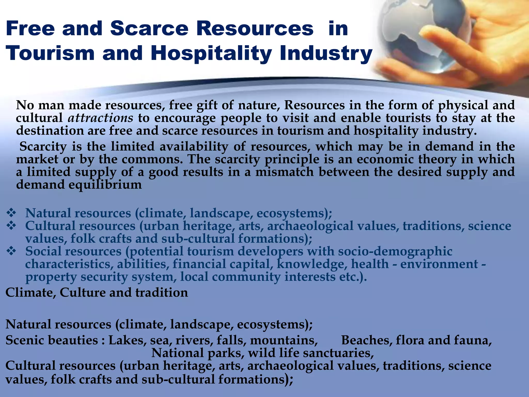 Resources in Tourism and Hospitality.pptx