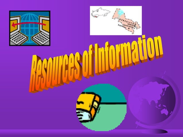 Resources of Information | PPT