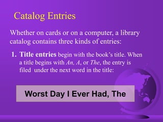 Resources of Information | PPT