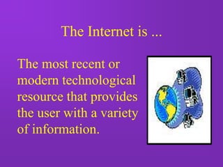 Resources of Information | PPT