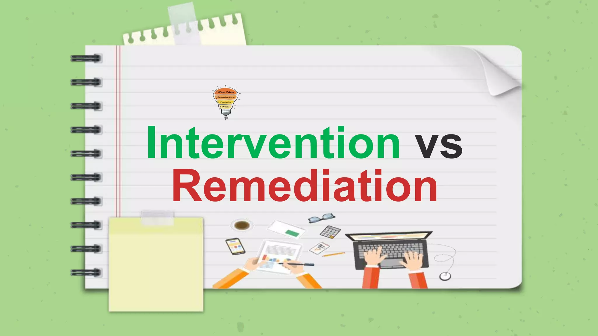 Development of Intervention Materials and Remedial Lessons for Learners ...