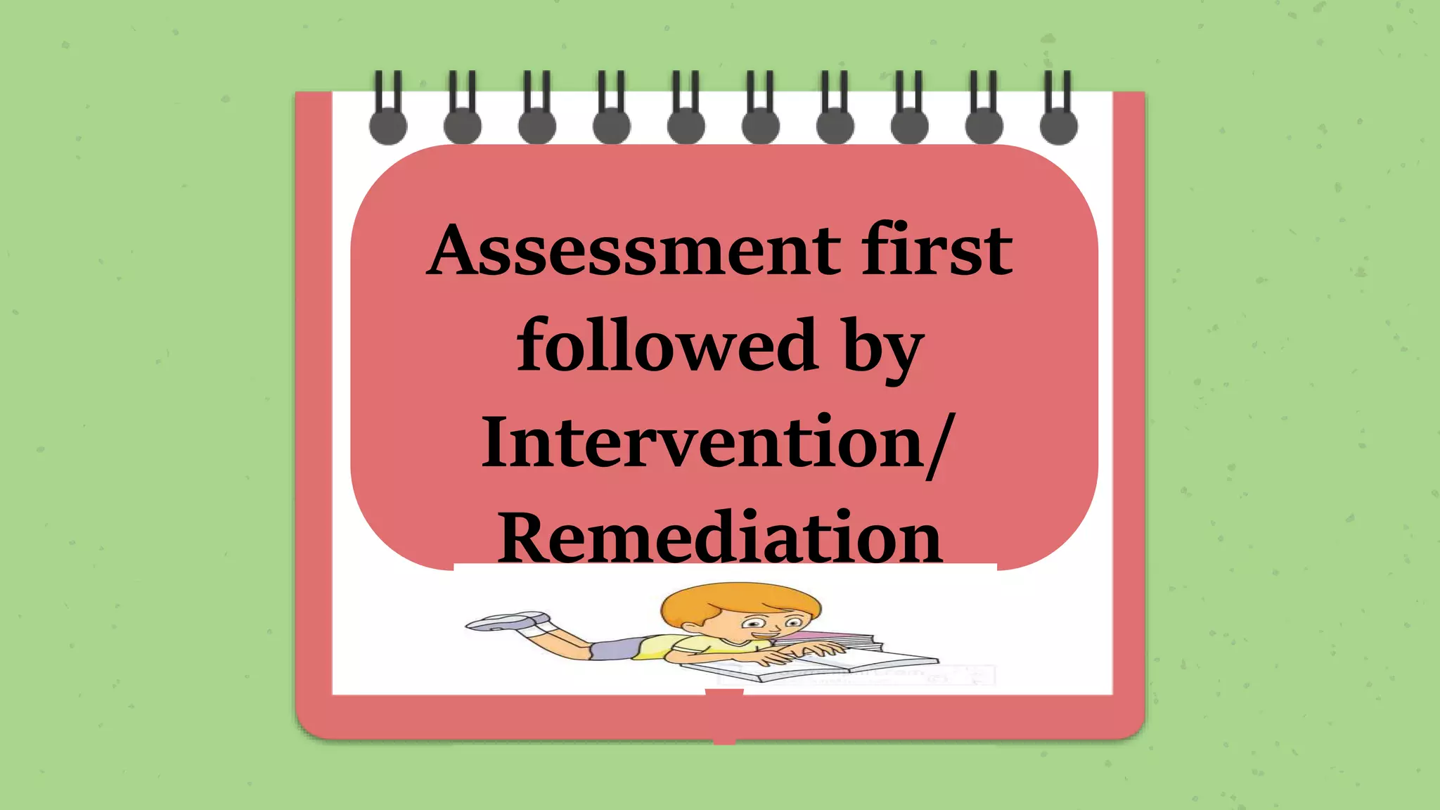 Development of Intervention Materials and Remedial Lessons for Learners ...