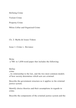 ResourcesReference and Citation Examples, located in the | DOCX | Crime ...