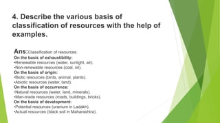 Resources Utilisation and development DAV CLASS VIII FT.EDU EASE ...
