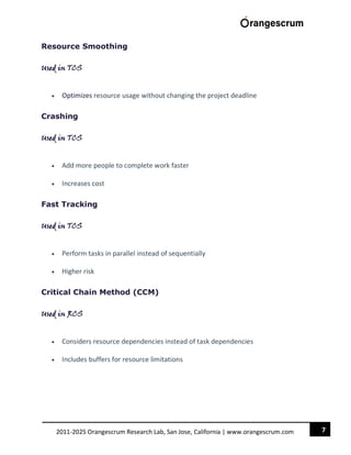 Resource vs Time-Constrained Scheduling Complete Guide for Project ...