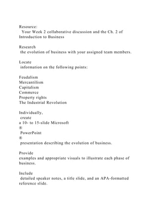 Resource Your Week 2 collaborative discussion and the Ch. 2 of .docx