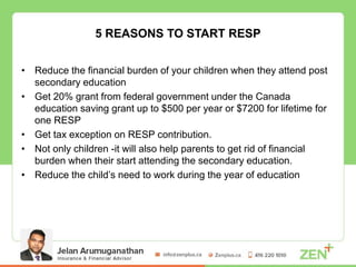 Registered education Saving Plan and its Benefits | PPT