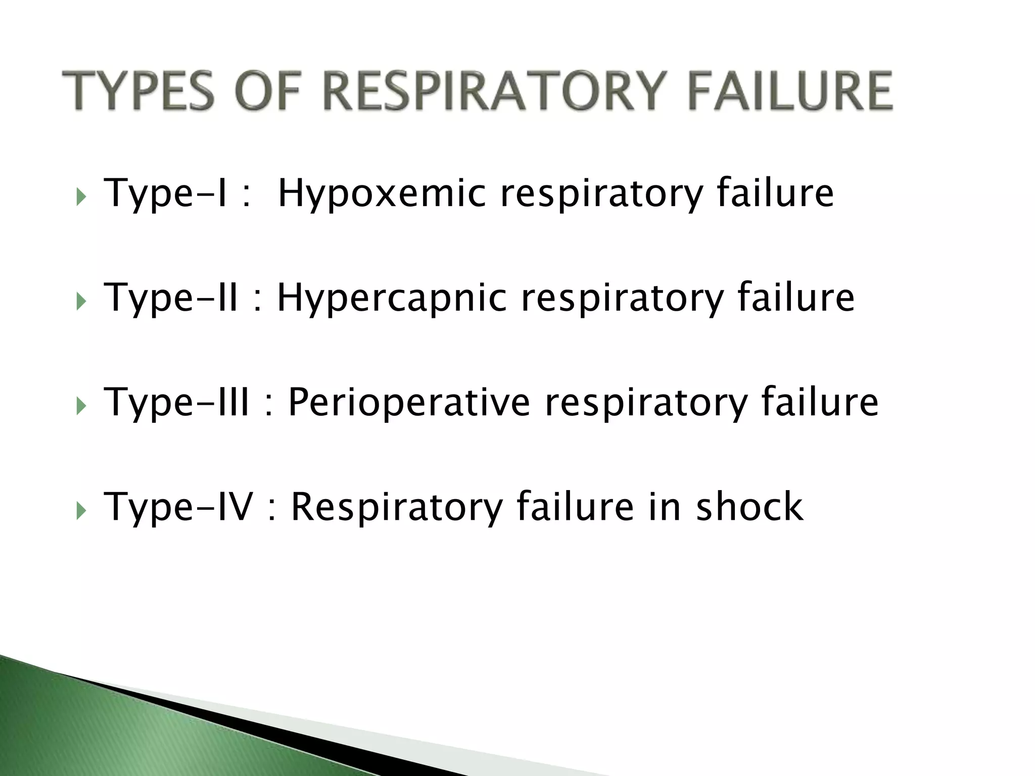 Respiratory failure | PPTX