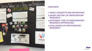 Participatory Research in Communities | PPTX