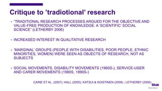 Participatory Research in Communities | PPTX