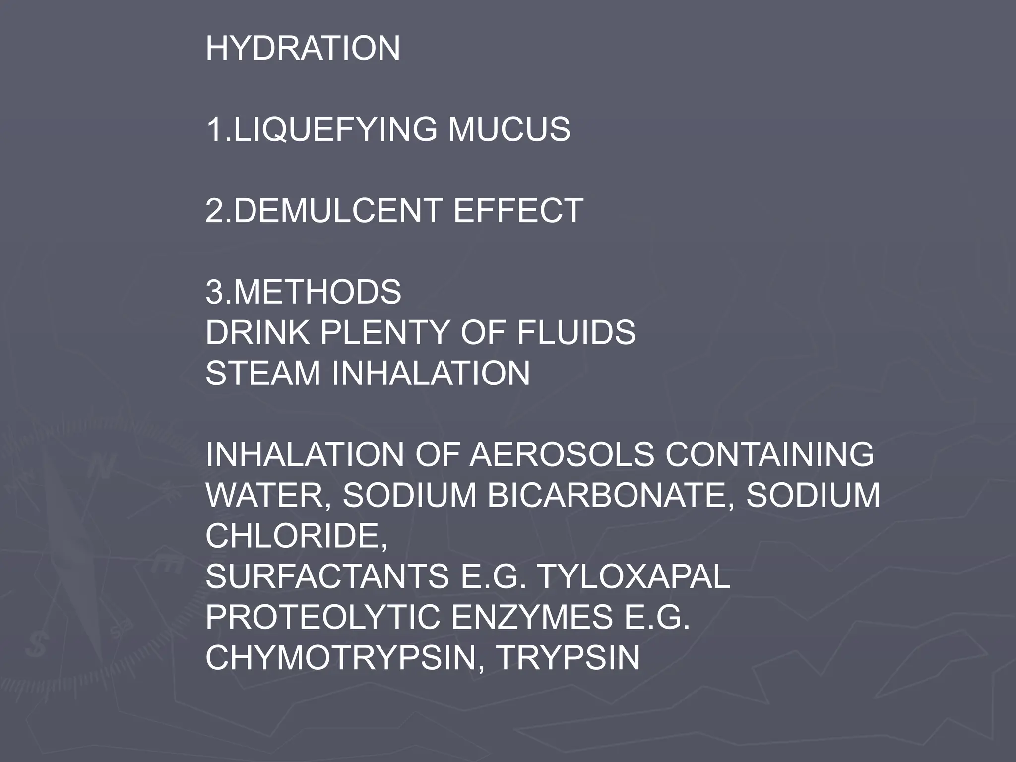 respiratory pharmacology drugs for pharmacy Students | PPT