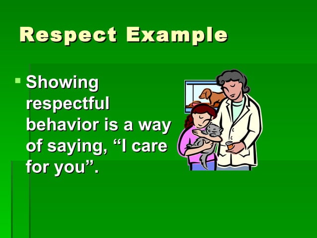 Respect | PPT
