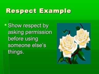 Respect | PPT