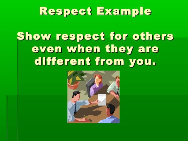 Respect | PPT | Family and Relationships