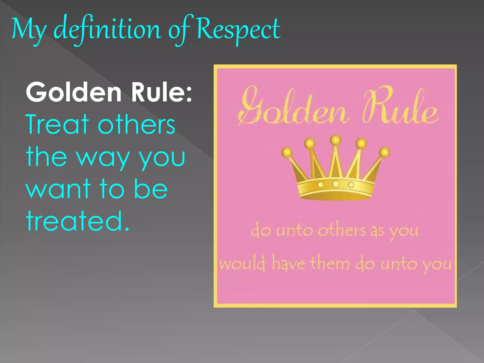 Respect | PPT