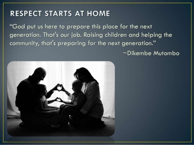 Walk the Talk with Respect