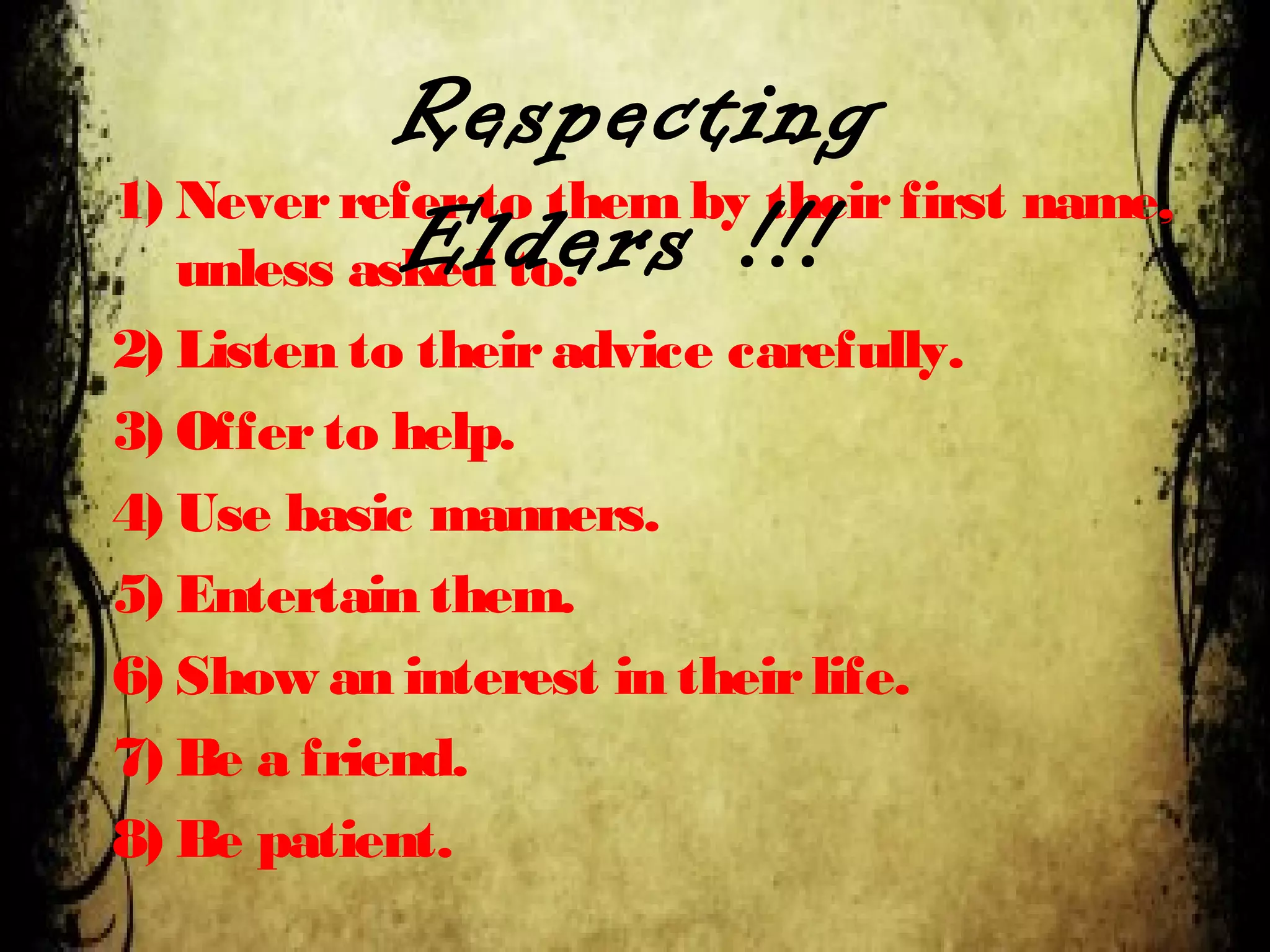 Respect | PPT