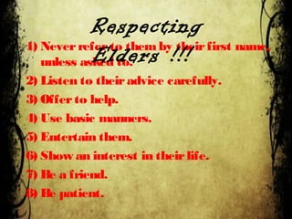 Respect | PPT