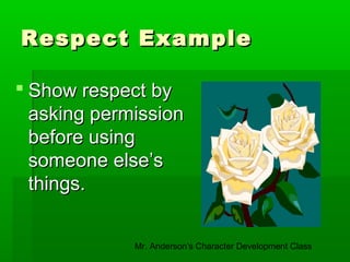 Respect | PPT