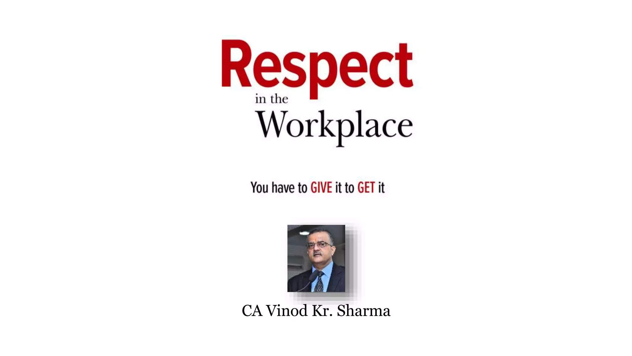 Building Respectful Workplace | PPTX