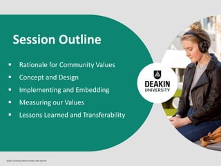 RESPECT: A Proactive and Data Based Approach to Community Values | PPTX