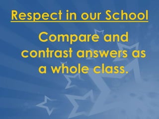 BMS Character Education - Respect | PPTX | Education