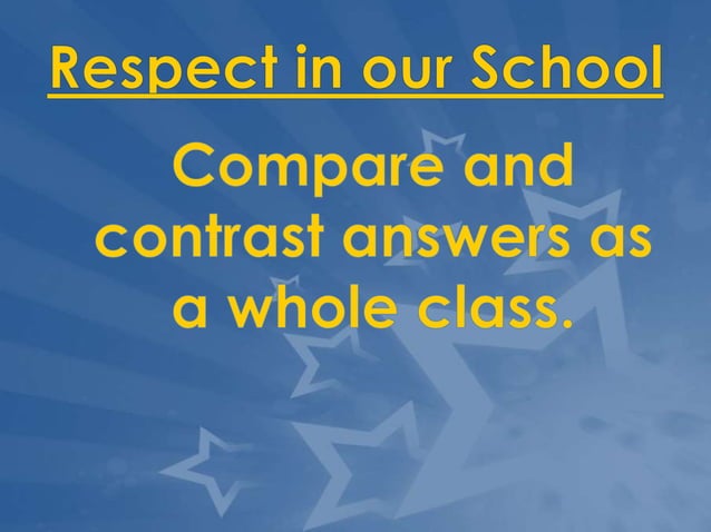 BMS Character Education - Respect | PPTX | Education