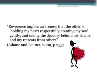 Respect focused therapy | PPTX