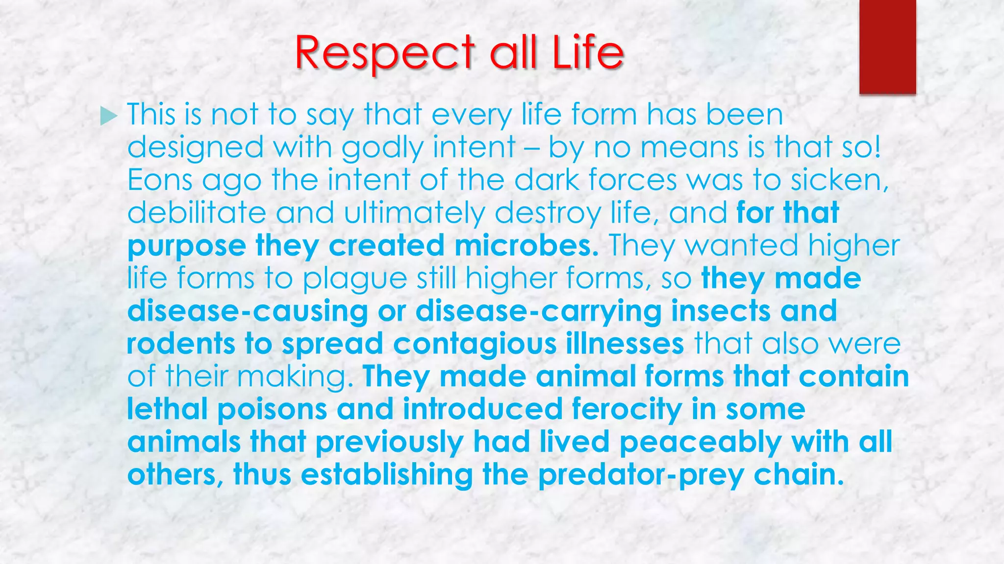 Respect All Life | PPT