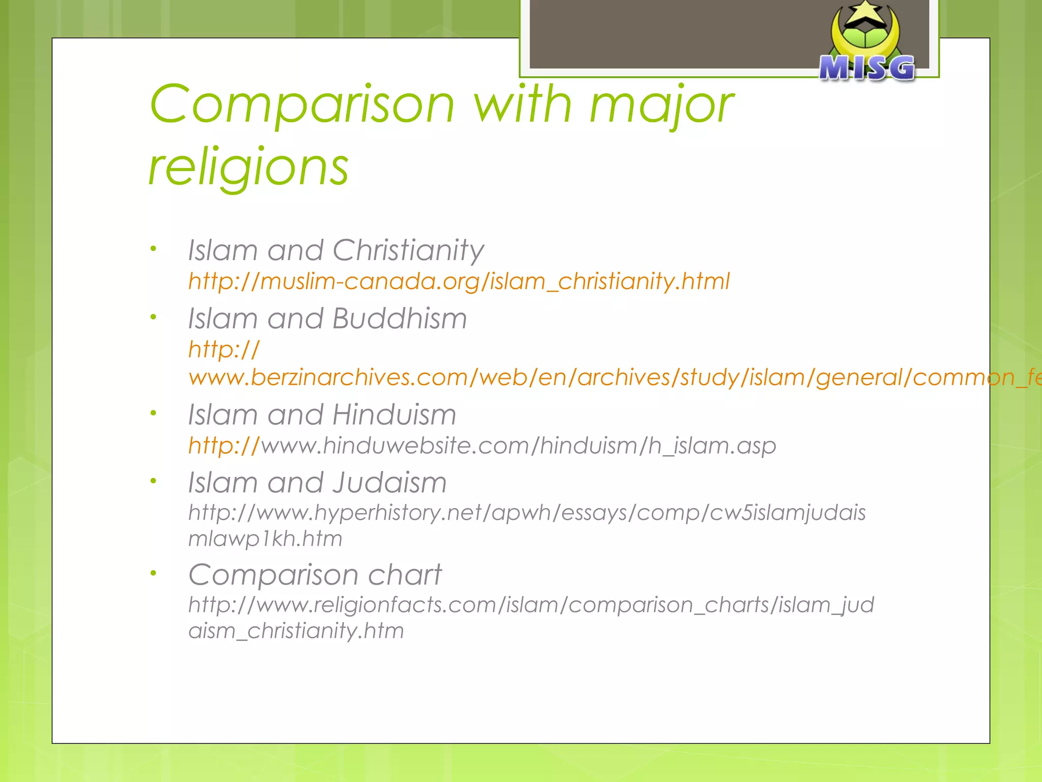 Respect between races & religions | PPT