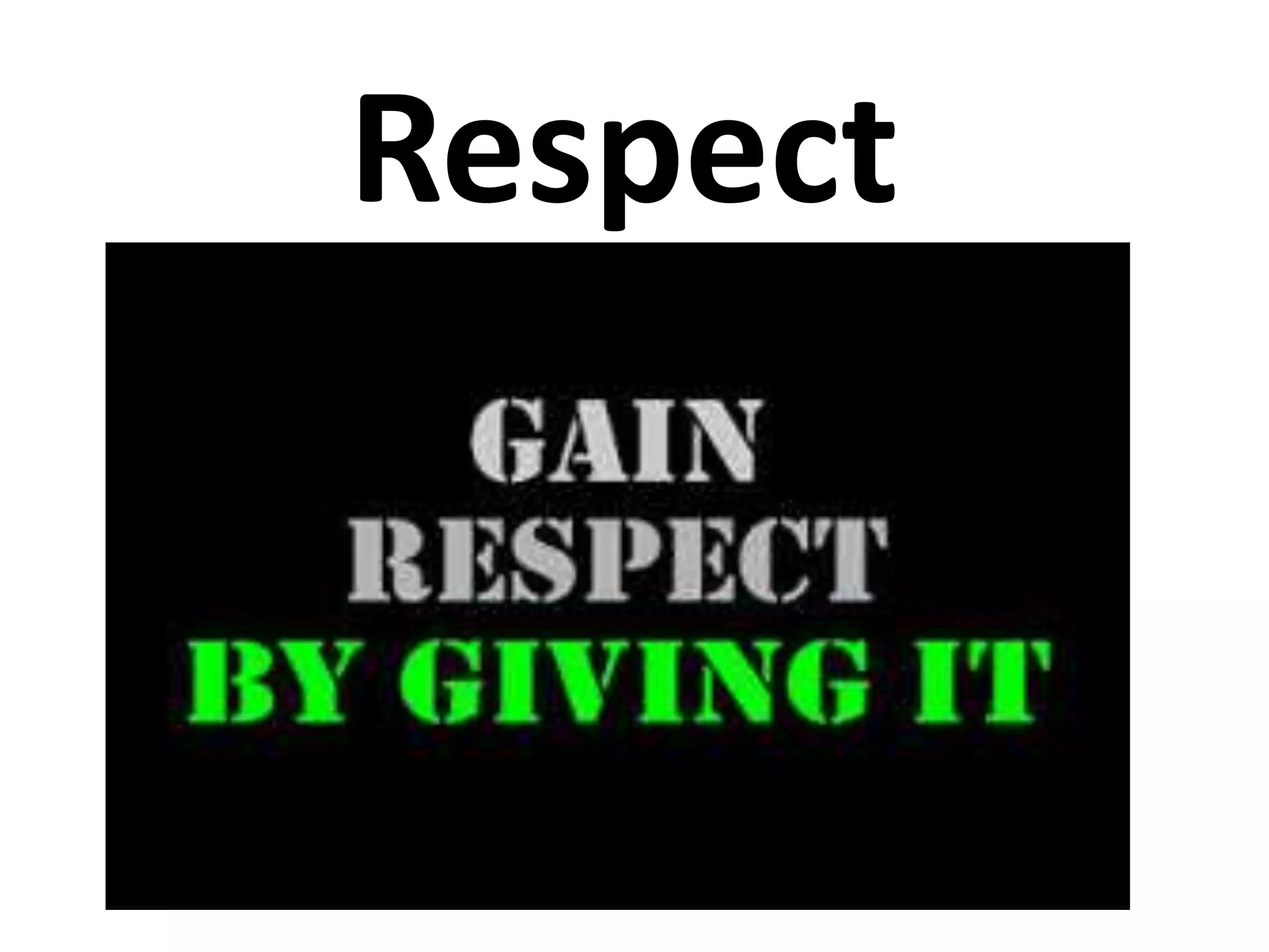 Respect dylan ramsey 9th period | PPTX