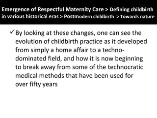 Respectful maternity care dr kiran regmi | PPT