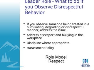 Respectful Workplace Tips and ideas Presentation | PPT