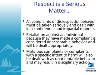 Respectful Workplace Tips and ideas Presentation | PPT