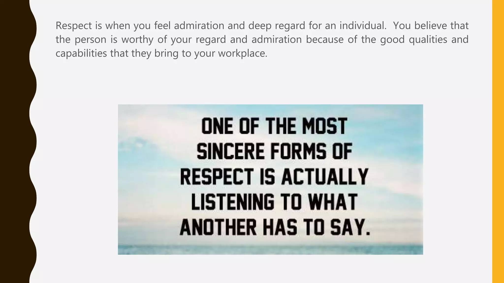 Respect in the Workplace | PPTX