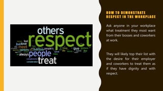 Respect in the Workplace | PPTX