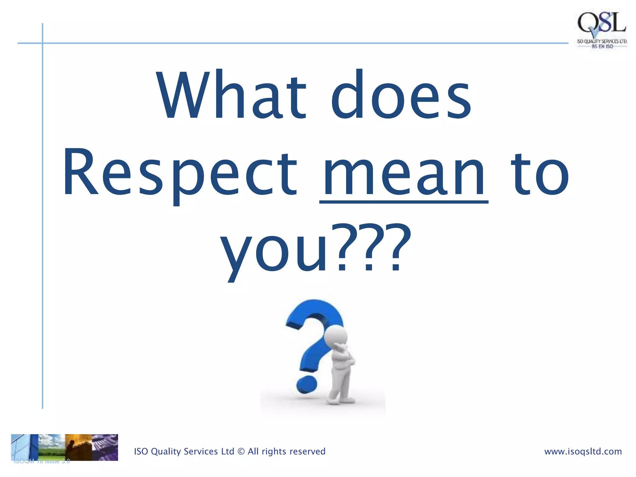 Respect in the workplace presentation | PPTX